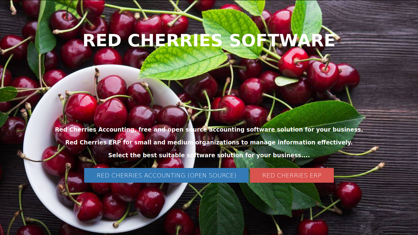 Free Accounting Software - Red Cherries Accounting
